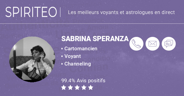 Voyance en ligne : Sabrina Speranza | Spiriteo France